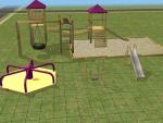 Mod The Sims - Playground set (3 new meshes + recolours)