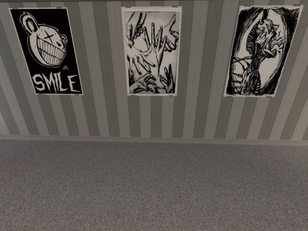 Mod The Sims - Three More Freaky Wall Hangings