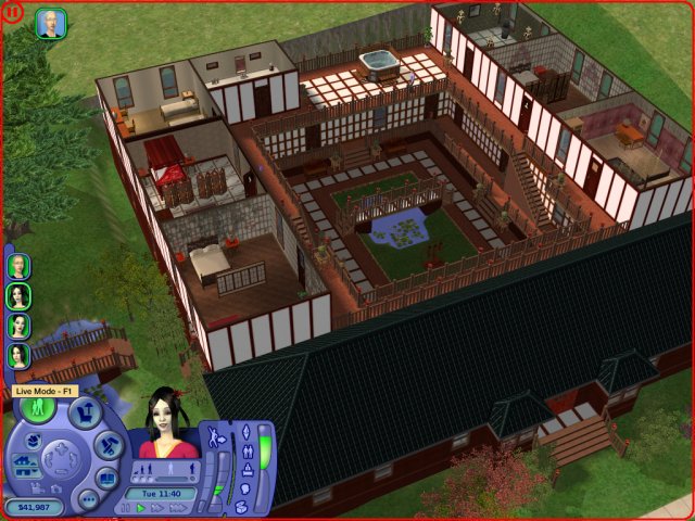 Mod The Sims - Japanese set - Okiya