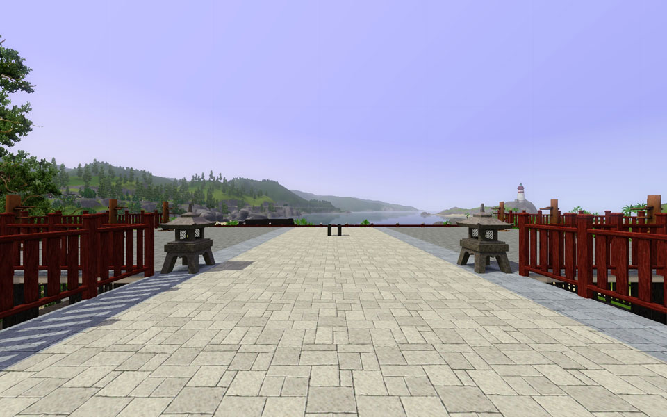 Mod The Sims - Japanese style tourist spot "Dojo 2"