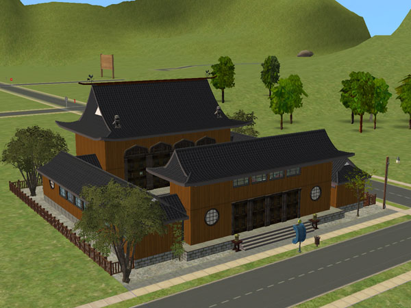 Mod The Sims - Japanese style tourist spot #2