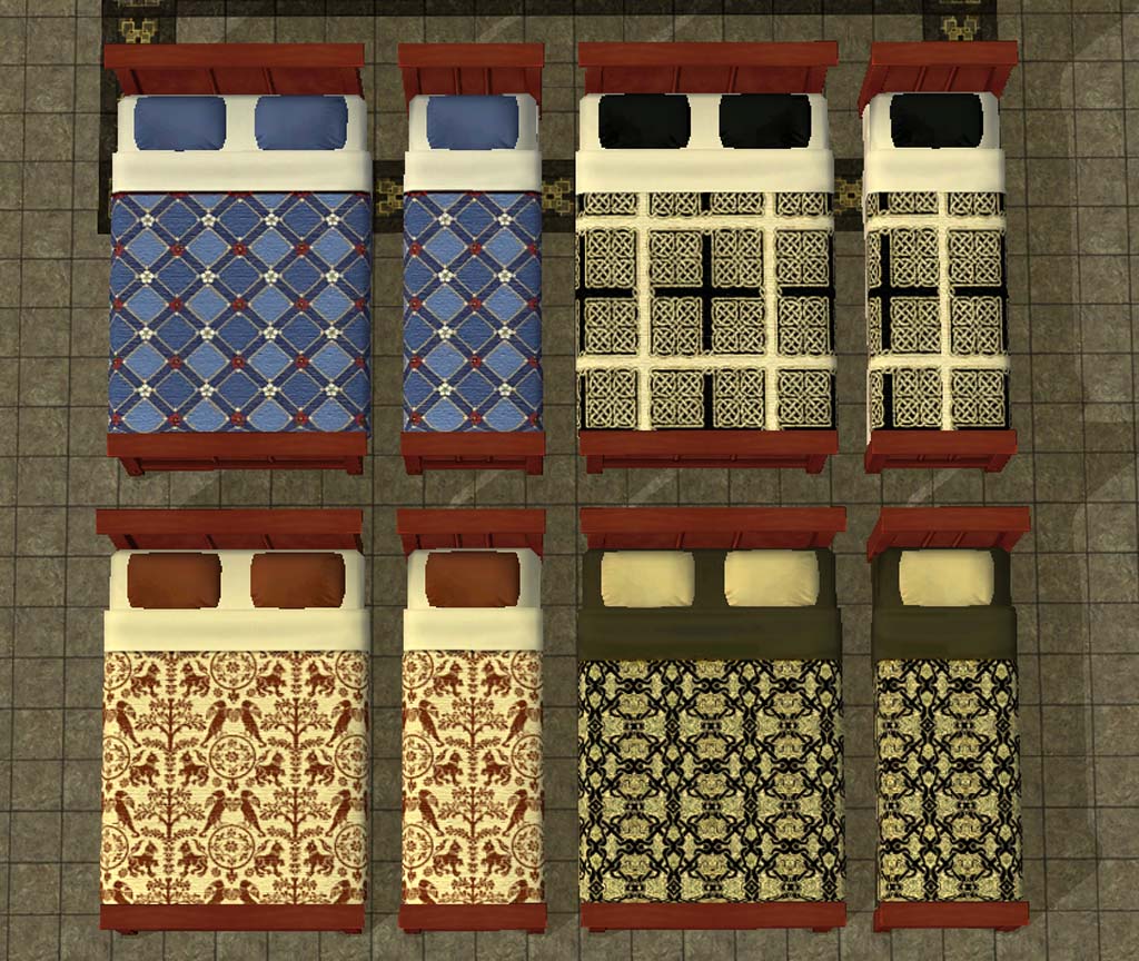 Mod The Sims - Medieval Bedding