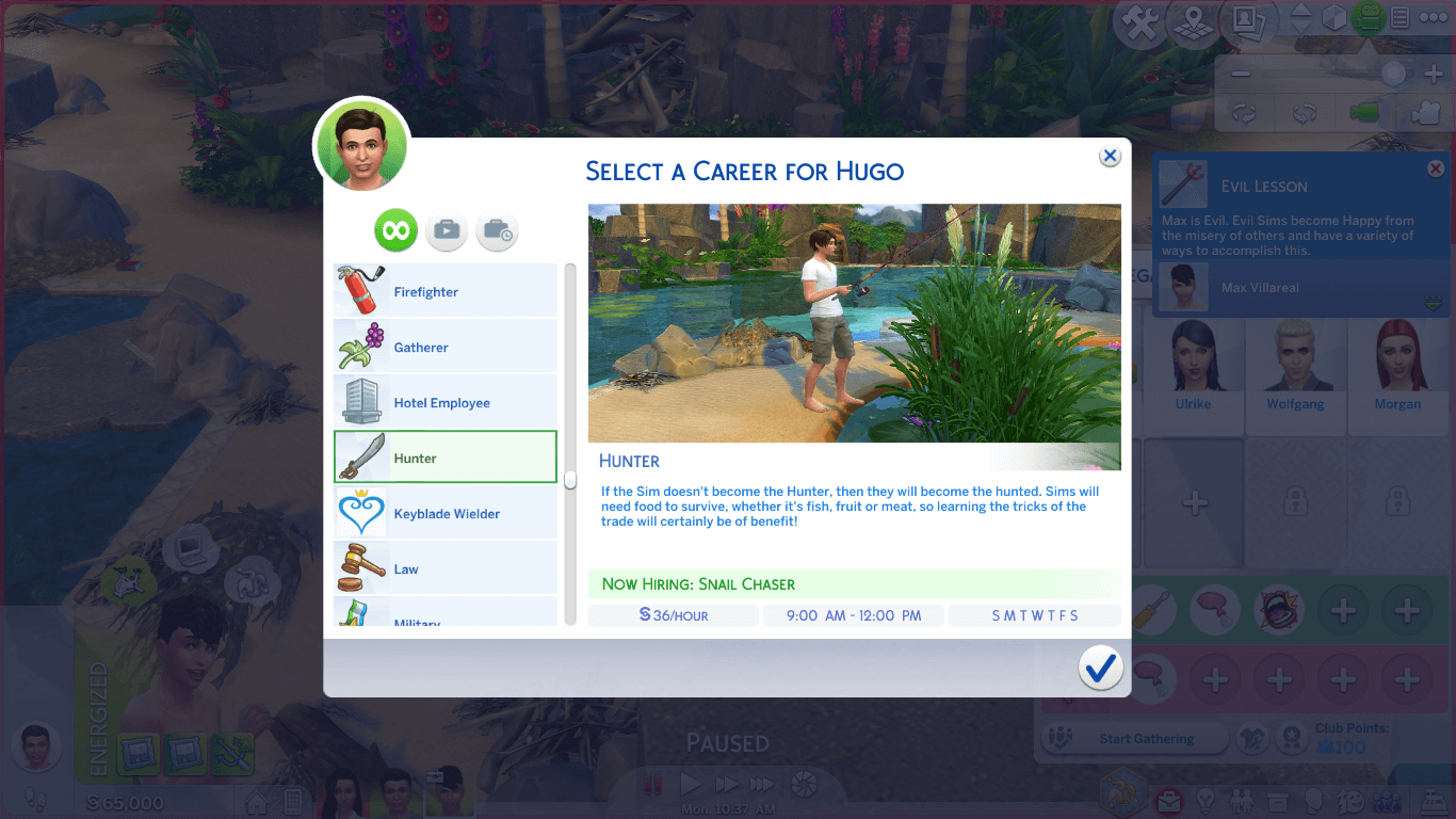 Mod The Sims - The Sims Castaway Stories Careers