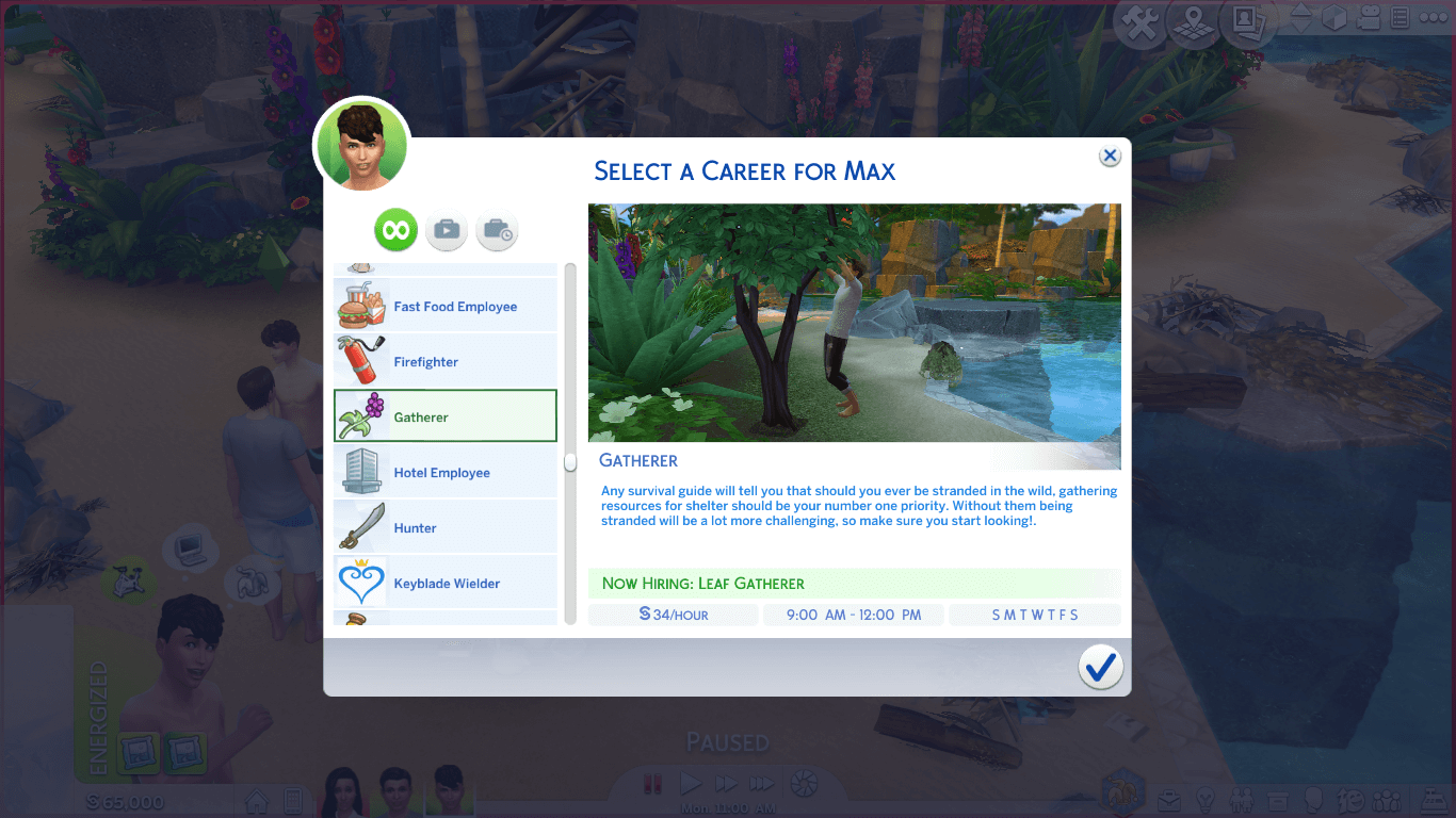 Mod The Sims - The Sims Castaway Stories Careers