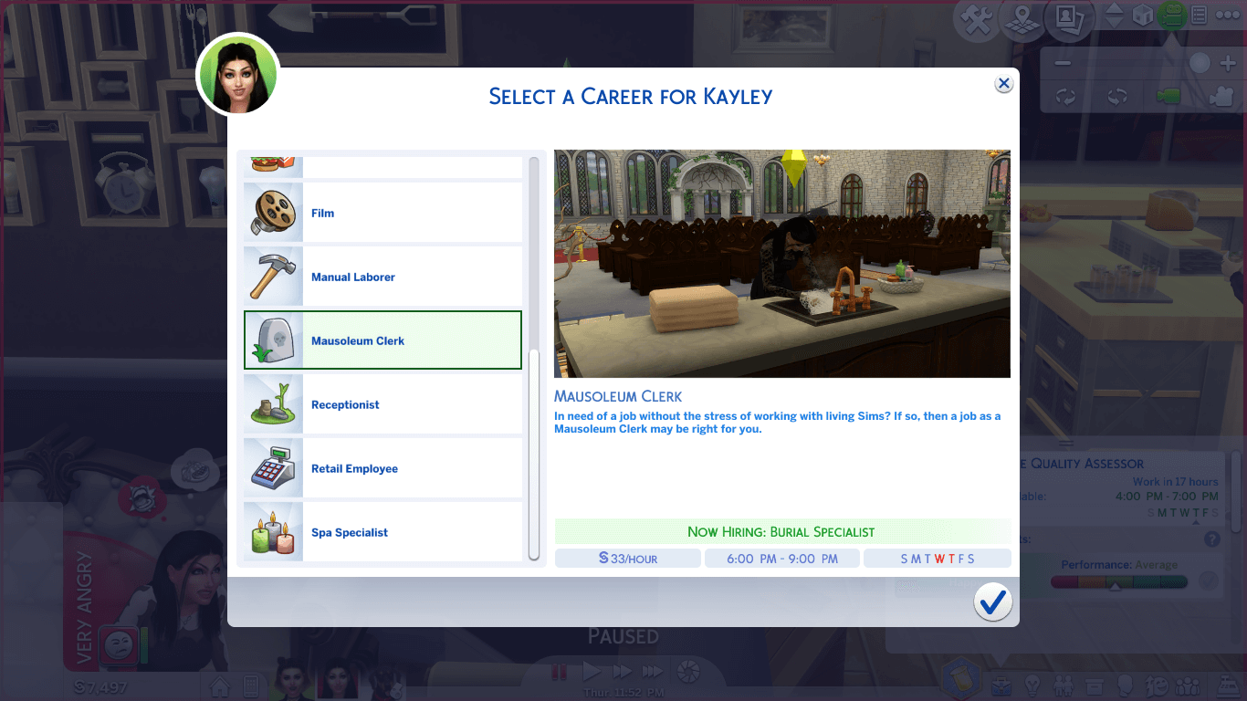 Mod The Sims - Part Time Careers (TS3 to TS4)