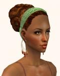 Mod The Sims - Nouk Afro Knot Hair - Nice Afro hair for ladies of all ages!
