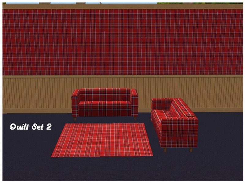 Mod The Sims - Quilt Sets in 3 colours