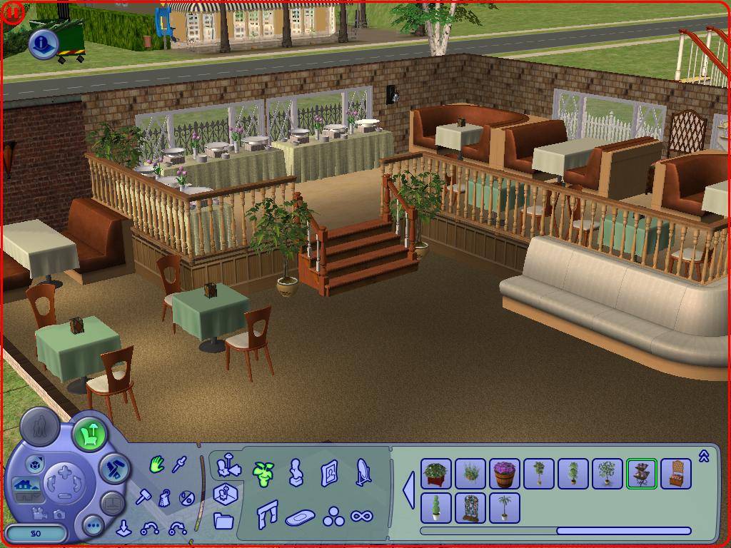 Mod The Sims - Buffet Restaurant Home Business - with apartment!