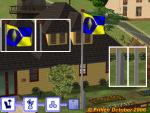 Mod The Sims - Flag pole with animated flag!
