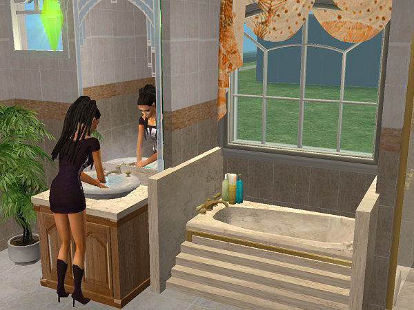 Mod The Sims - Eris3000's Luxurious Glass Shower Collection One