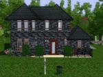 Mod The Sims - 5 Sim Lane - Goth family house