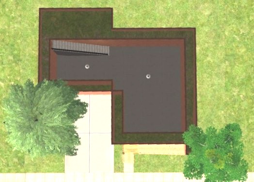 Mod The Sims - Hillside 3-Bedroom Starter Home