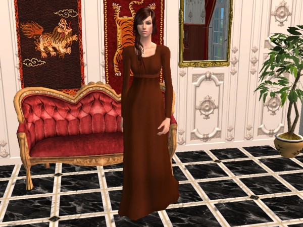 Mod The Sims - PRIDE & PREJUDICE: Elizabeth's everyday dresses