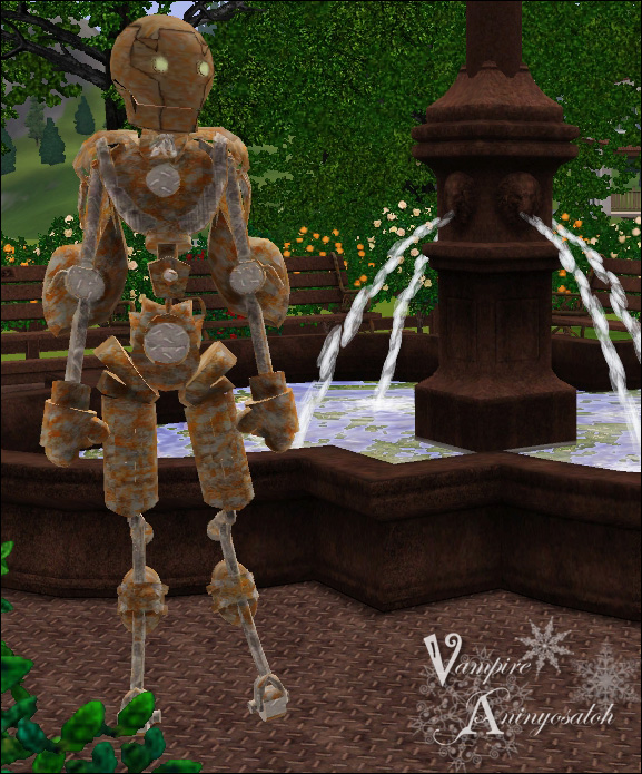 Mod The Sims - Steam-Bot! -base game compatible steampunk robot-