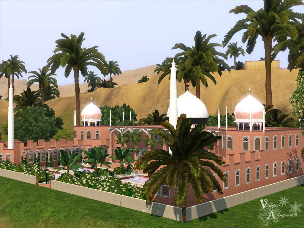 Mod The Sims - Villa Kamâl -With New Arabic Custom Content-