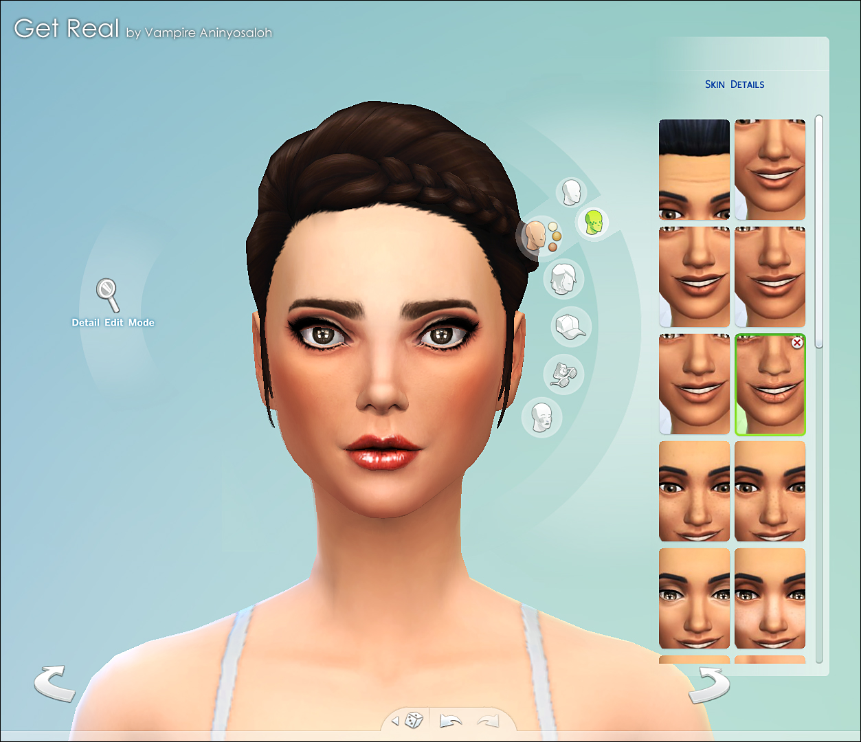 Mod The Sims - Get Real -face overlay-