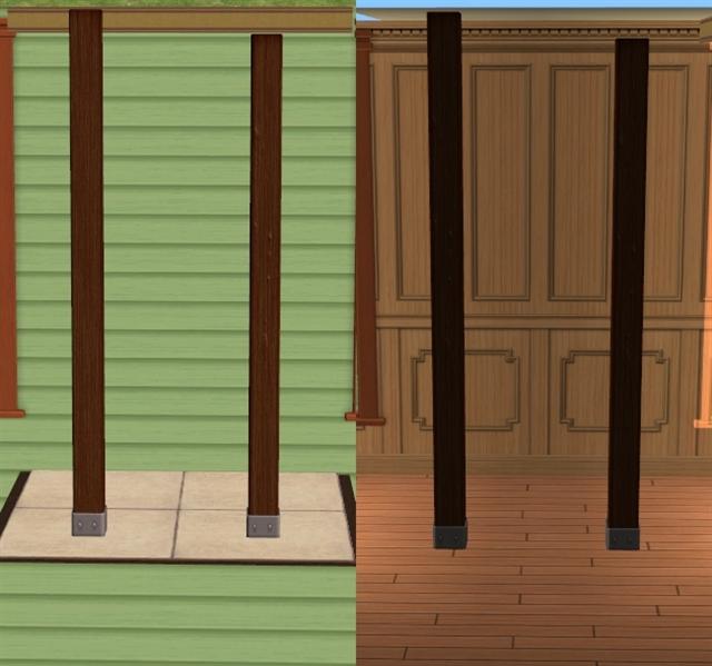 Mod The Sims - Simple Columns That Actually Fit