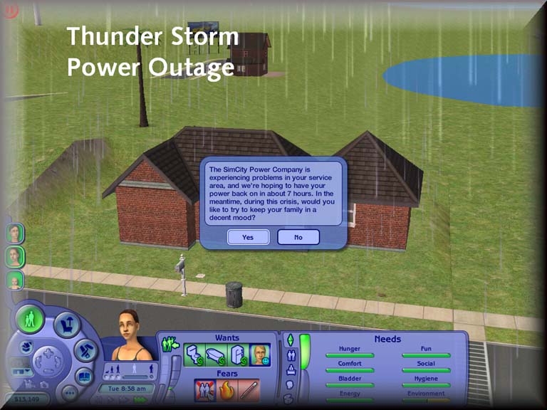 Mod The Sims - Rain For Your Sims *Testers Wanted*