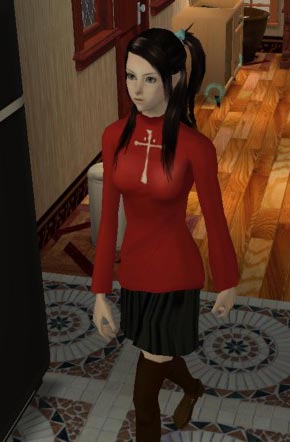 Mod The Sims - Tohsaka Rin of Fate/Stay Night- simmized!