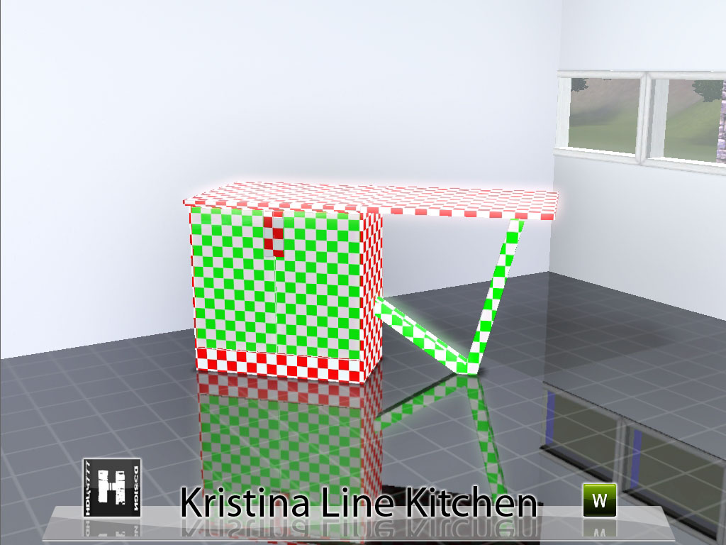 Mod The Sims - Kristina Line Kitchen