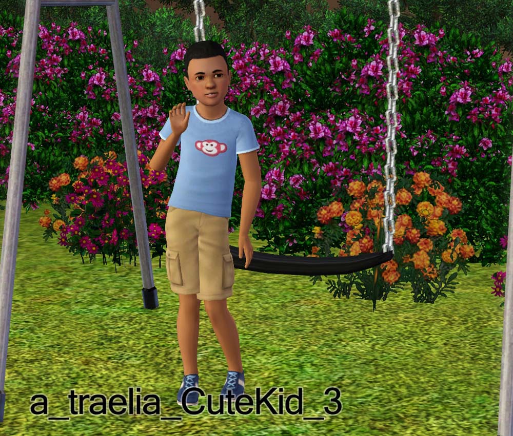 Mod The Sims - Cute Kid Pose Pack - For your wee little models ...