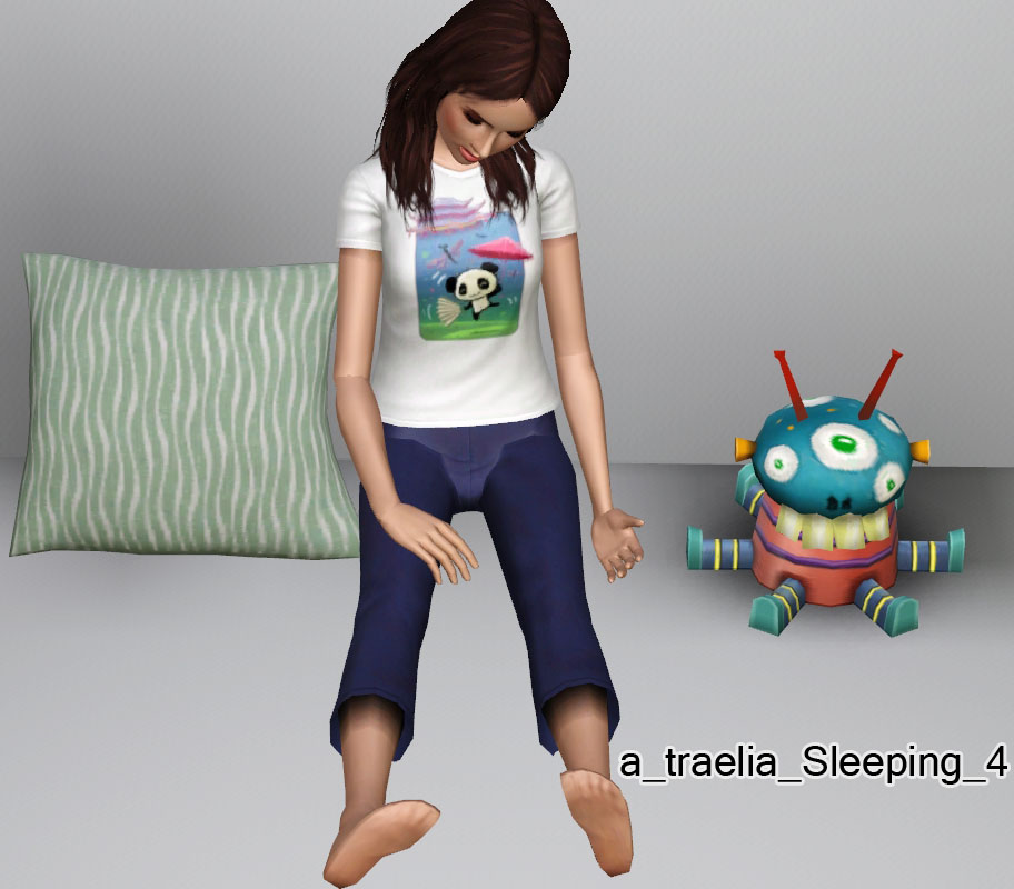 Mod The Sims - Sleeping Pose Pack - for those sleepy sims! (UPDATED 7/1 ...