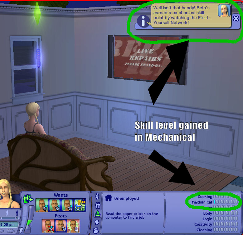 Mod The Sims Updated Feb 11th SEVEN s FIY TV Channel With