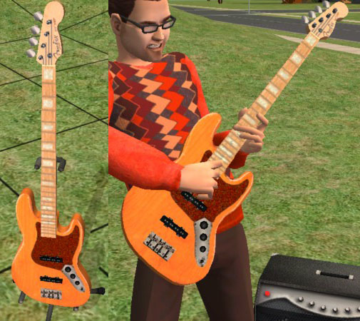 Mod The Sims - Various Guitar/Bass Recolours (PRS/Fenders)