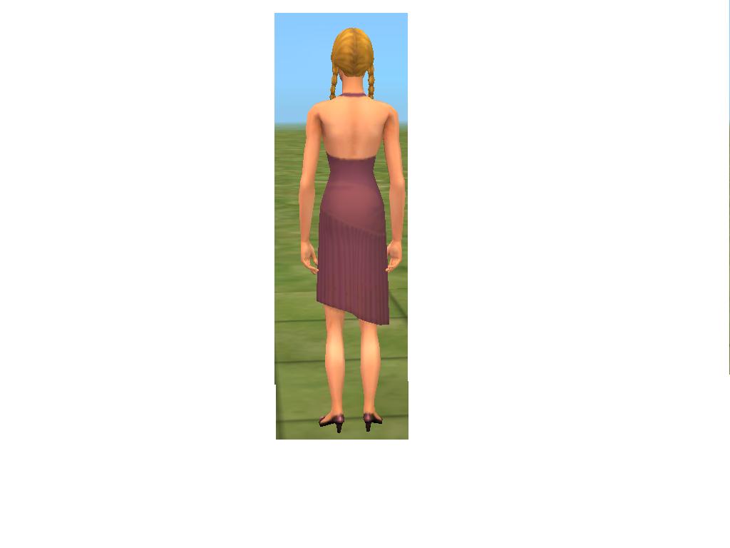 Mod The Sims - 2 recolors of a maxis dress