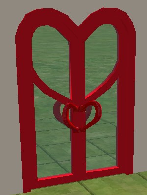 Mod The Sims - Heart-shaped window, door and arch