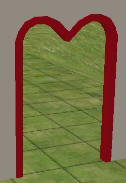 Mod The Sims - Heart-shaped window, door and arch