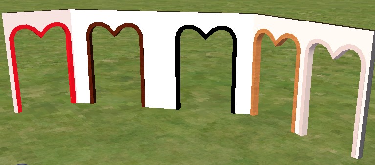 Mod The Sims - Heart-shaped window, door and arch