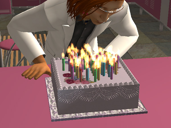 Mod The Sims - Two 'celebrate anytime' birthday cakes