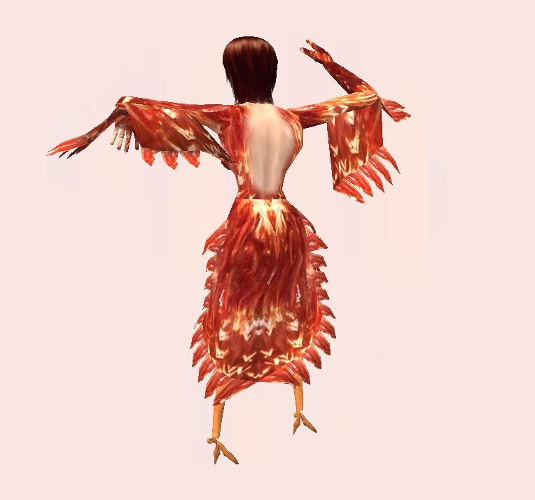 Mod The Sims - MESH BROKEN, SORRY!! -- The Harpy of Flame - With ...