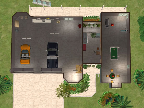 Mod The Sims - As Requested by mightypinky-Spacious, Open floor plan