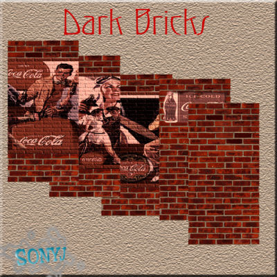 Mod The Sims - Dark Brick Collection