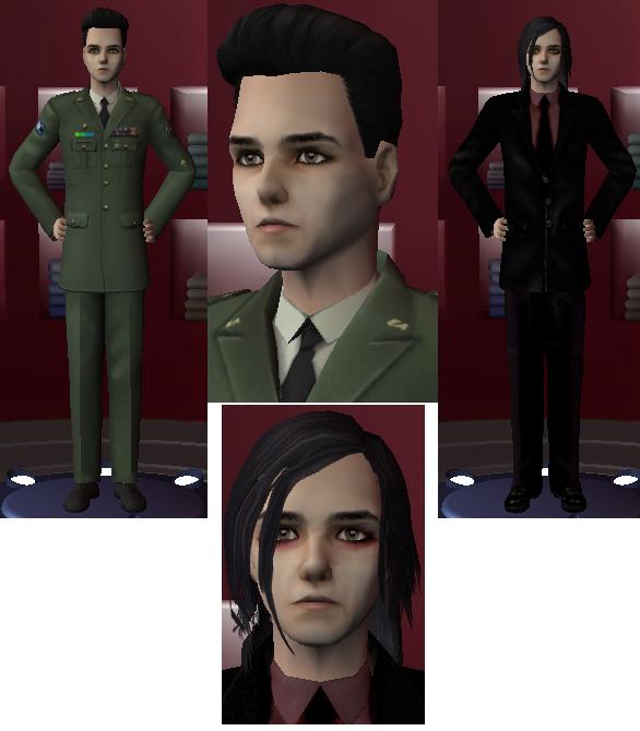 Mod The Sims - Gerard Way from MCR