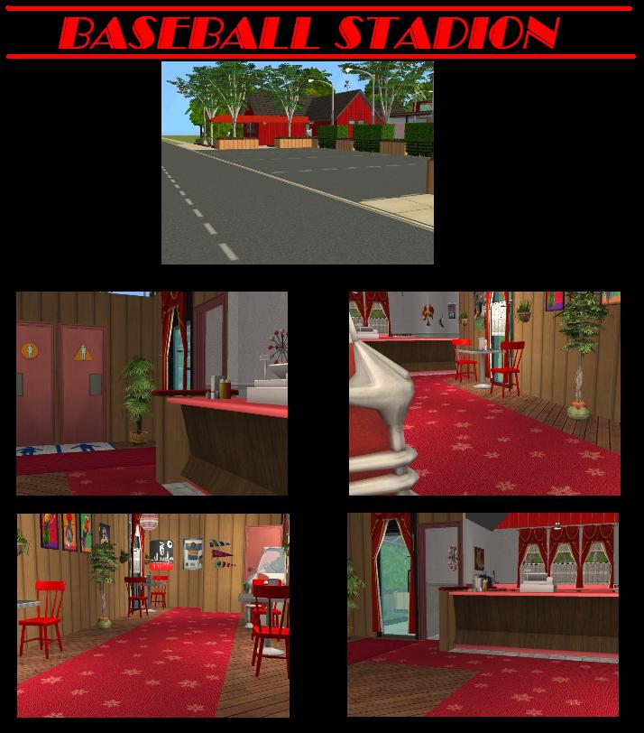 Mod The Sims - "Baseball Stadion"
