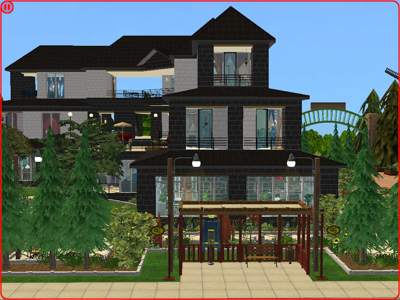 Mod The Sims - Luxery Omega Dorms No CC! (8 Dormrooms)