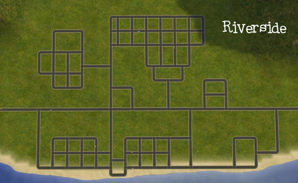 Mod The Sims - Riverside - City with beach lots*** BG compatible