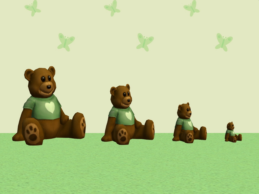 Mod The Sims - Collectible Franky Bear Family