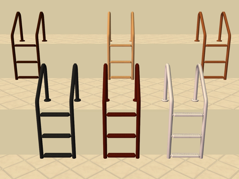 Mod The Sims - Pool Equipment Recolours