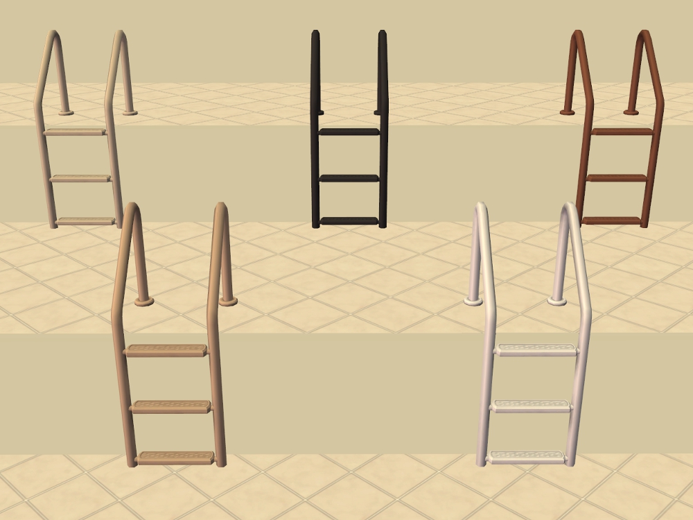 Mod The Sims - Pool Equipment Recolours