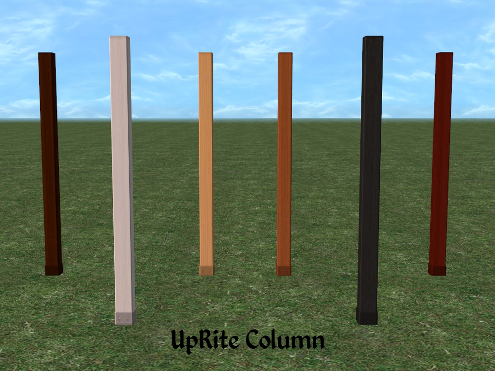 Mod The Sims - Base Game Columns Recoloured.