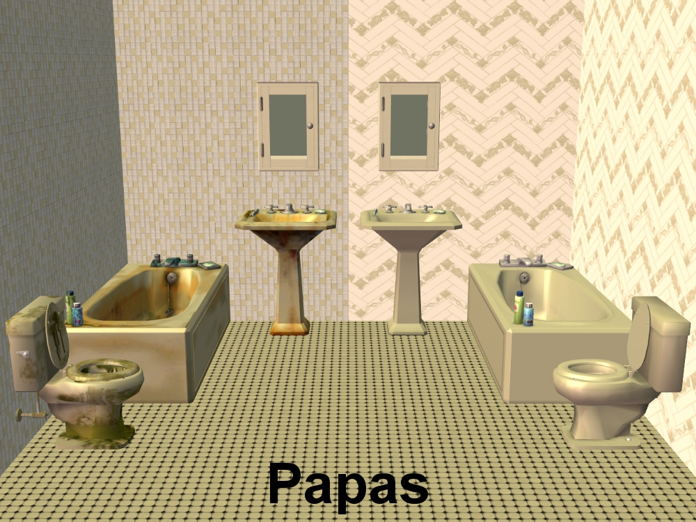 Mod The Sims - Vintage Sanitaryware