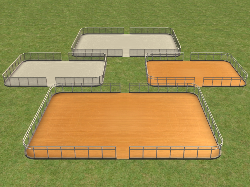 Mod The Sims - Ice and Roller Rink Recolours