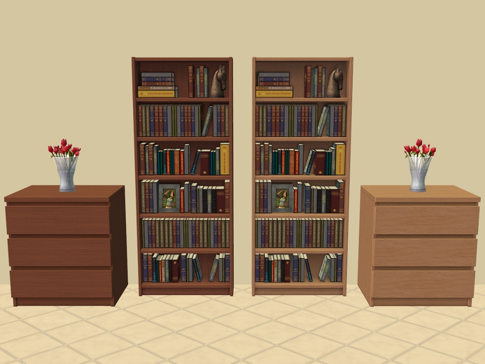 Mod The Sims - BILLY Bookcase Missing MALM Colours