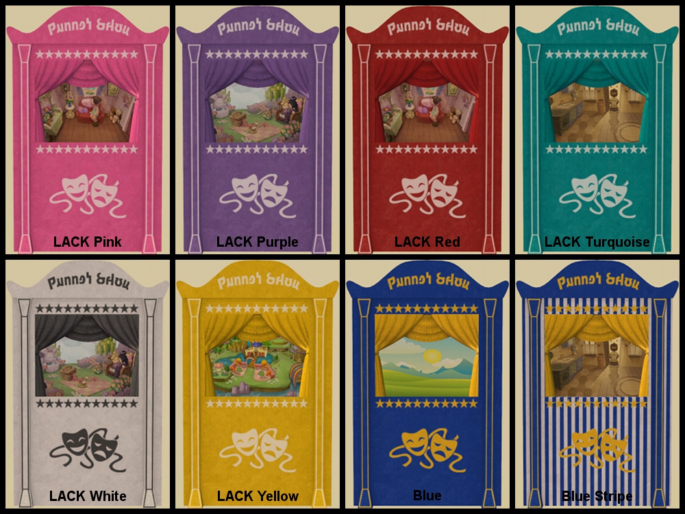 Mod The Sims - Puppet Show Theatre Recolours
