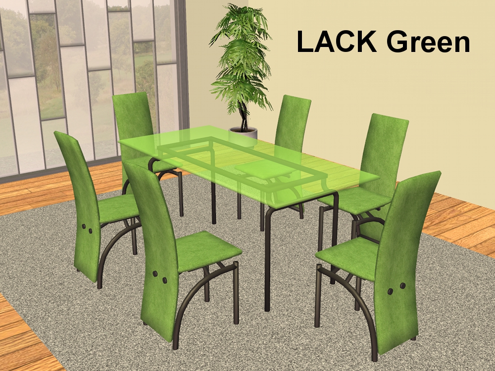 Mod The Sims - Modern Dining Set Recolours