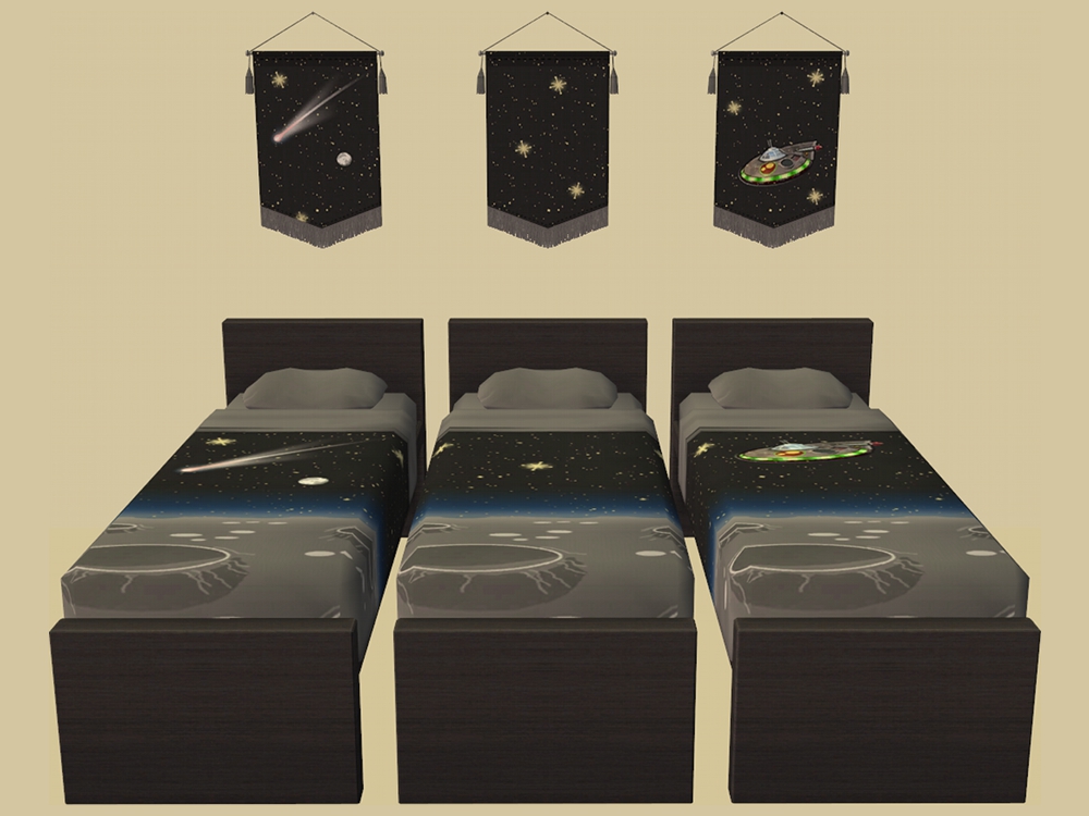 Mod The Sims - themeSpace Space Scene Recolours